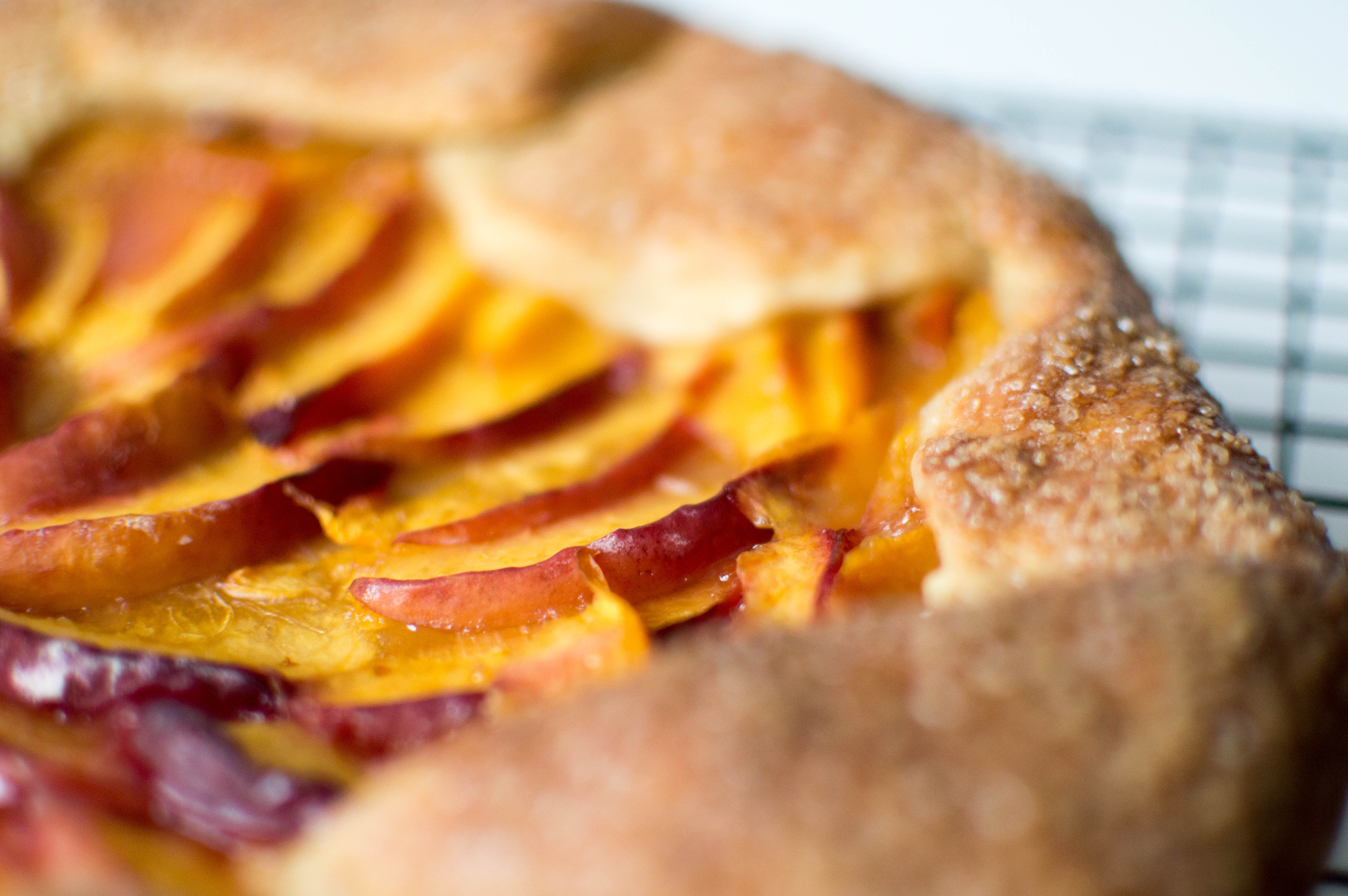 Peach Galette With Cinnamon Whipped Cream – Kay's Kitchen