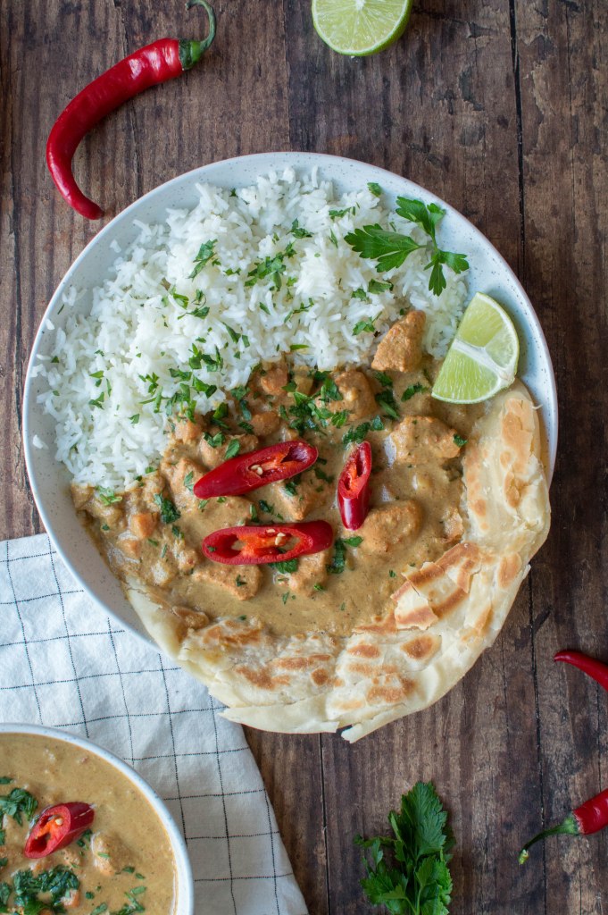 Swahili (Zanzibar Style) Coconut Chicken Curry With Parathas – Kay's ...