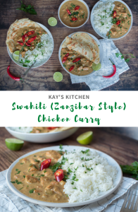 Swahili (Zanzibar Style) Coconut Chicken Curry With Parathas – Kay's ...