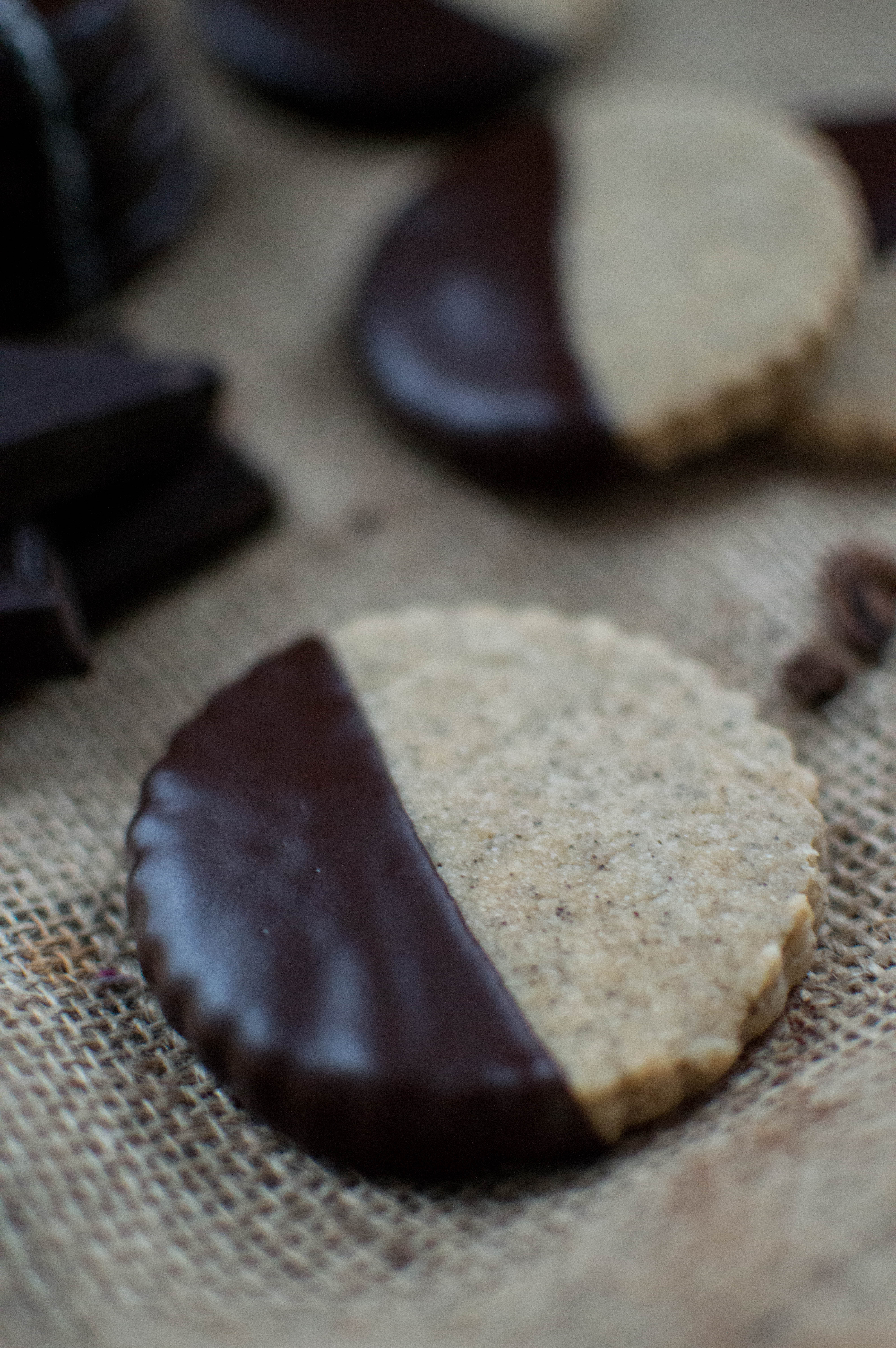 Dark Chocolate, Maple & Coffee Shortbread