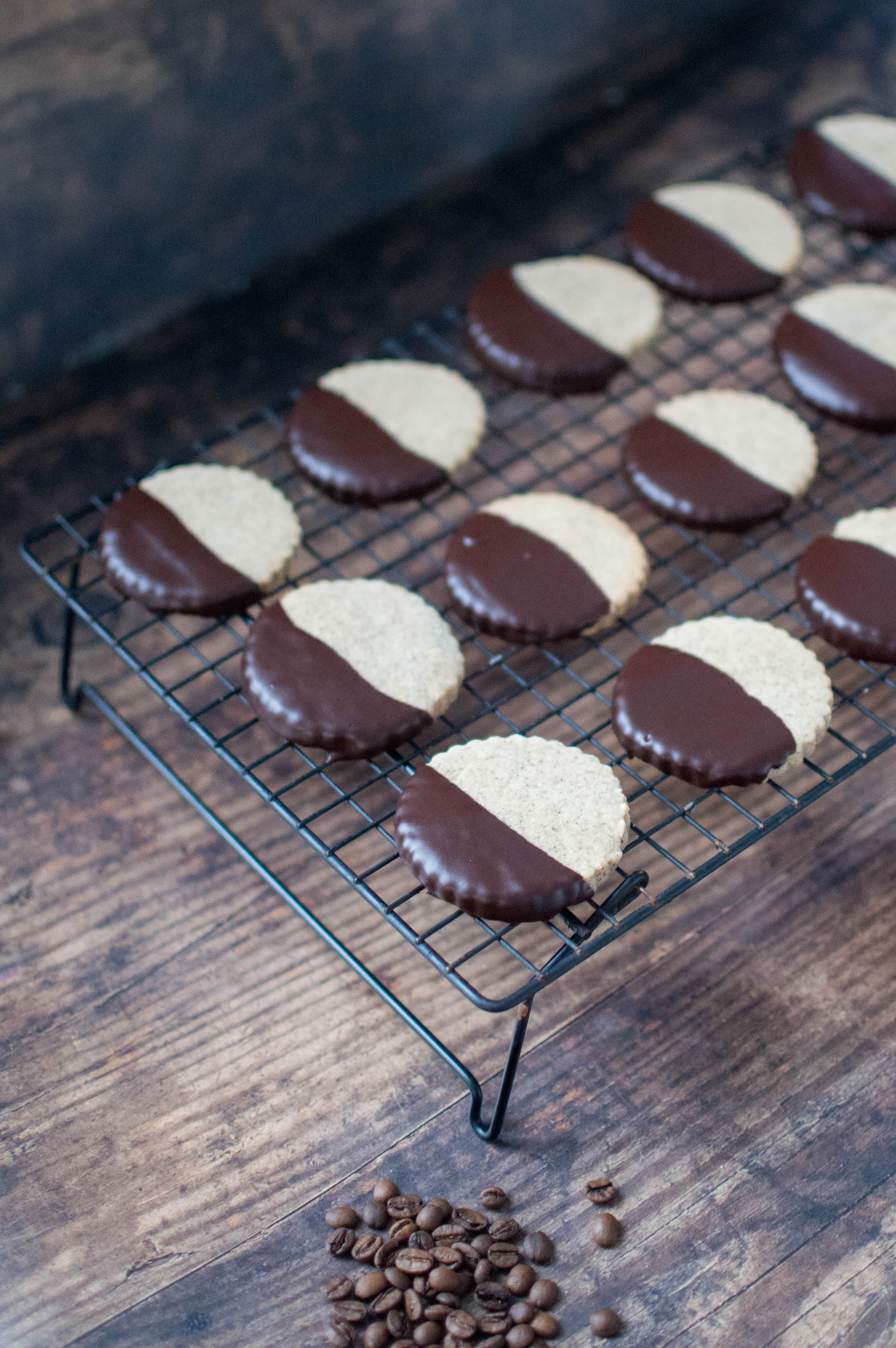 Dark Chocolate, Maple & Coffee Shortbread