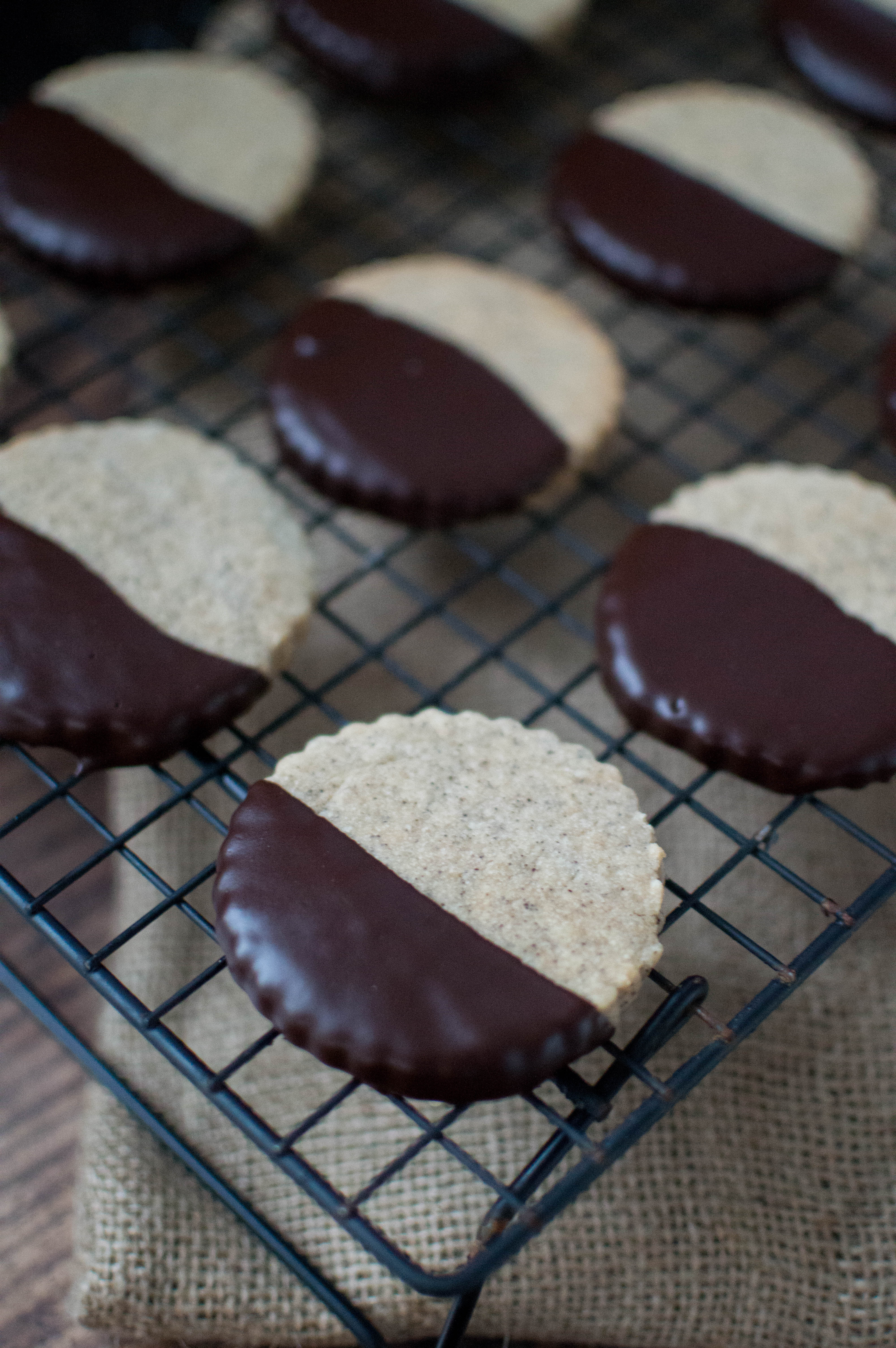 Dark Chocolate, Maple & Coffee Shortbread